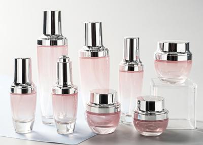 Cina Insieme cosmetico di lusso di vetro elettrolitico della bottiglia della bottiglia di profumo di 30ml 50ml in vendita