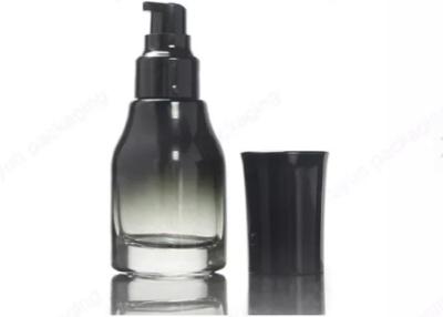 Cina bottiglie di vetro della pompa del nero 40ml-120ml in vendita