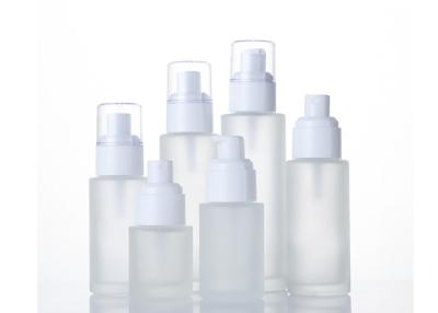 中国 Duckbillふたが付いている透明な曇らされた空の化粧品ポンプびん100Ml 販売のため