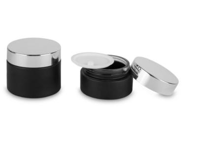 Cina Bottiglia della pompa della lozione dello SGS Matte Black Empty Cosmetic Bottles 120ml con la timbratura calda in vendita