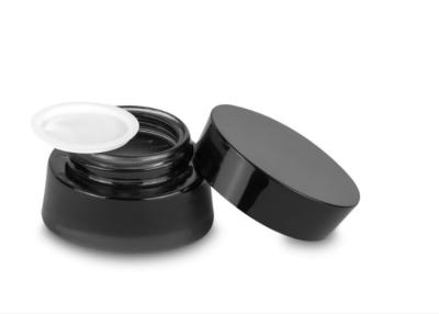 China Zwarte 30ml 1 Ons Lege Kosmetische Flessen Navulbaar met Glaspipet Te koop