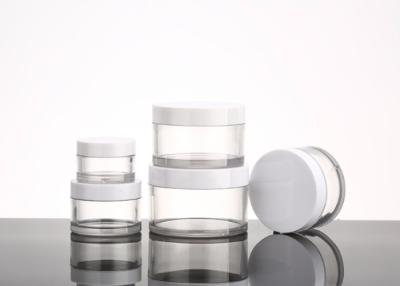 Cina Il barattolo riutilizzabile della crema 250ml, chiaro animale domestico di plastica stona la resistenza al calore in vendita