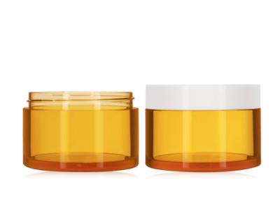 China Crema gruesa de la pared tarro cosmético plástico 120ml de 4 onzas con la caja de papel de lujo en venta