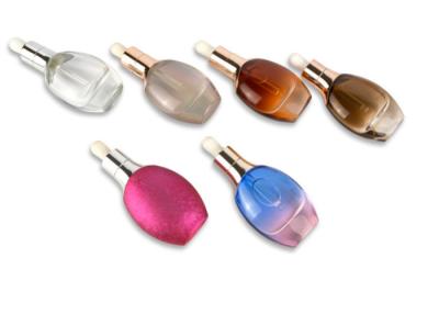 Cina Il cosmetico vuoto unico di forma 1oz imbottiglia Logo With Rose Gold Dropper su ordinazione in vendita
