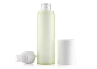 Cina Bottiglie di plastica riutilizzabili glassate verdi dello spruzzo della foschia della bottiglia 4oz dello spruzzo di profumo 120ml in vendita