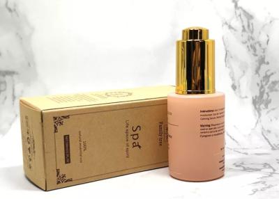 Cina 30ml 15ml ha glassato il contagoccia di vetro imbottiglia le fiale dell'olio essenziale del siero del fronte in vendita