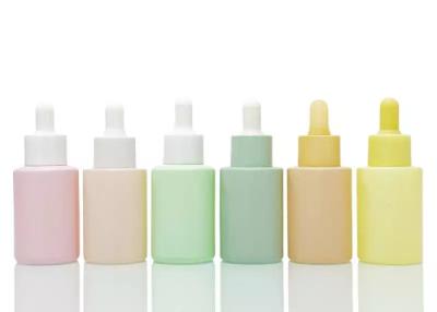 中国 多色刷り5ml 10mlの空の化粧品は無光沢のガラス血清の点滴器のびんをびん詰めにする 販売のため