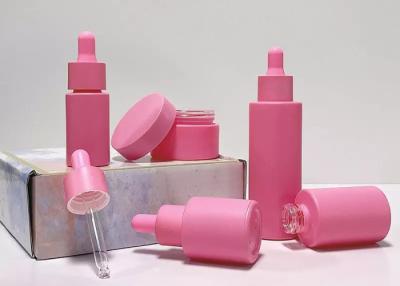 中国 多色刷り5ml 10mlの空の化粧品は無光沢のガラス血清の点滴器のびんをびん詰めにする 販売のため