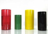 China Multicolored 75ml Cylinder Deodorant Containers Screw Cap Customized for sale