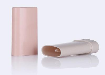 Cina Bottiglie vuote piane del deodorante del mini 15G contenitore ovale bianco del deodorante in stick in vendita