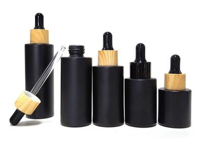 Cina Flaconi contagocce opachi di siero di vetro cosmetico vuoto trasparente da 1 oz con tubi di carta in vendita