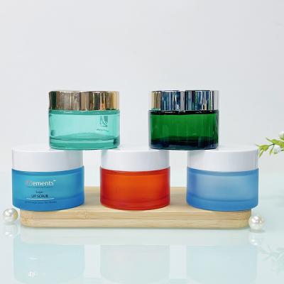 Cina Matte White Frosted Candle Jars di verniciatura intelligente 30ml 50ml 100ml in vendita