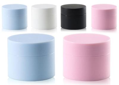 Cina Silk Print PP Plastic Double Wall Plastic Jar With Screw Lids 3ml-80ml in vendita