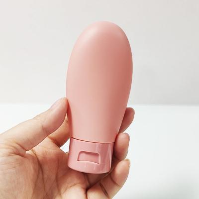 Cina Imballaggio vuoto della metropolitana della crema per le mani dei tubi di compressione della lozione del cappuccio 60ml di vibrazione in vendita