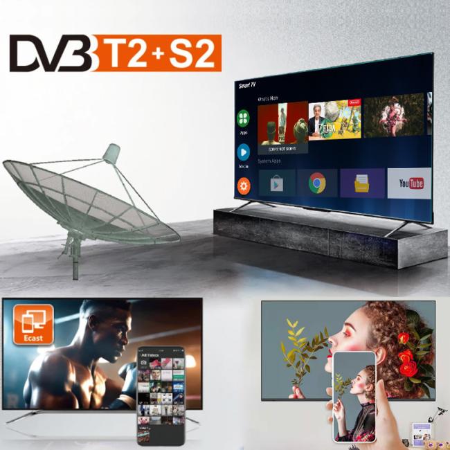 50-inch 4K LED TV side view