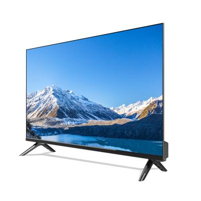 China 4K 43 55 65 75 100 Inch UHD Custom LED TV Smart WiFi UHD Flat Screen Television for sale