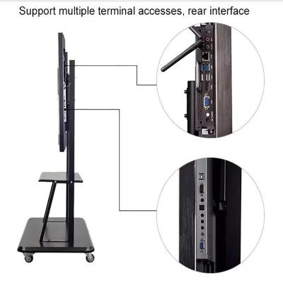 China Hot Selling Infrared Touch Screen Dual System Optional 75-Inch Smart Board  Conference Tablet and Teaching All-in-One Machine for sale