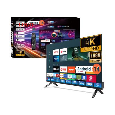 China Frameless Smart TV 32 40 50 55 65 Inch 4K UHD Android LED Ultra Slim for sale
