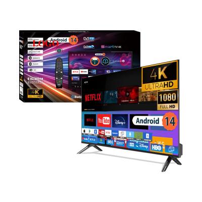 China 4K UHD Frameless TV 32 40 50 55 65 Inch Smart Android LED Ultra Clear for sale
