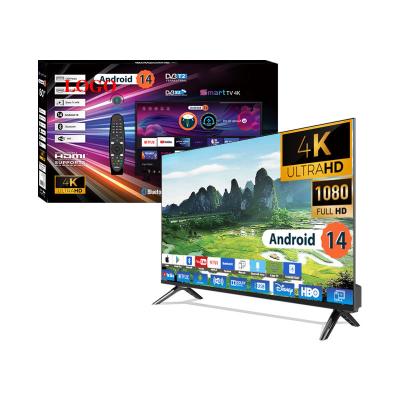 China Frameless Ultra HD Smart TV 32 40 50 55 65 Inch Android 4K HDR for sale