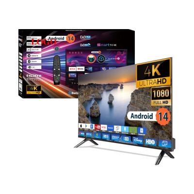 China Frameless Slim TV 32 40 50 55 65 Inch Smart Android LED Ultra HD for sale