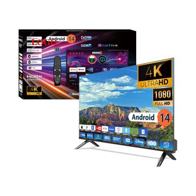 China 4K UHD Frameless TV 32 40 50 55 65 Inch Smart Android LED Slim Frame for sale