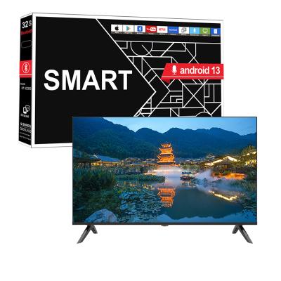 China 32-65 Inch Frameless Smart TV 4K UHD Android LED Screen for sale