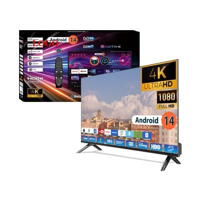 China Frameless Smart TV with Android 12 and 97% Screen-to-Body Ratio for Home and Hotel for sale