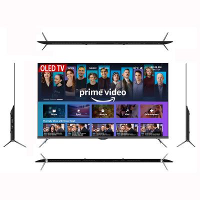 China Brand New Smarte Television 40 50 55 65 75 100 Frameless Ultra Thin 4K Ultra Hd Android 14/15 With Wifi Oled Smart Tv for sale