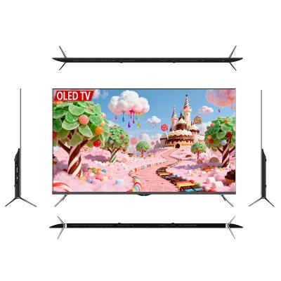 China OLED 4K 50 Inch Frameless Ultra Thin HDR Android WiFi Smart TV OLED Stand Modern Television 4k OLED Smart TV for sale