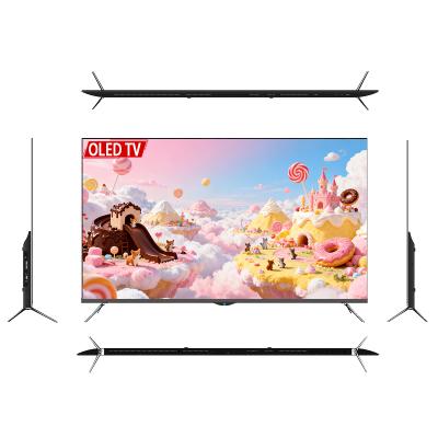 China 85 100 Inch Smart TV Multi-System Android Google WebOS Hotel 4K LED LCD OLED Panel for OEM Project Orders for sale