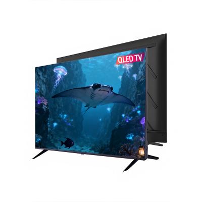 China 4K Qled 2025 Factory Screen OEM UHD 75 Large Flat Smart TV for sale
