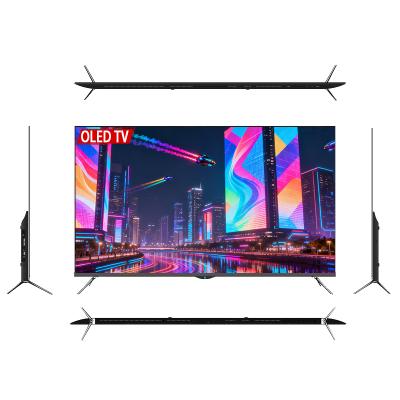 OLED 4K da 55 pollici senza cornice Ultra sottile HDR Android WiFi Smart TV televisivo con TV OLED Bluetooth