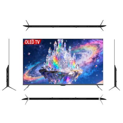 China Original OLED TV 55 Inch Flat Screen Remote Control Smart TV 4K DOLBY Sound UHD LED Android TV OLED TV for sale