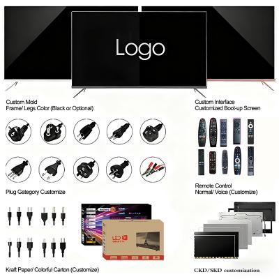 China 55 Inch 4K Smart Google OLED TV With HDR 60Hz Refresh Rate Google Android TV Platform WIFI Interface Hotel Television for sale