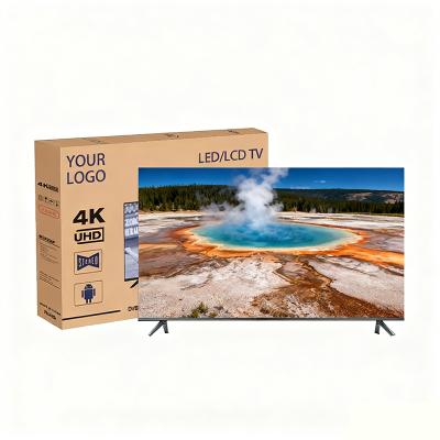 China Factory LCD LED Smart TV 50 Inch Android Television 4K UHD Frameless TV for sale