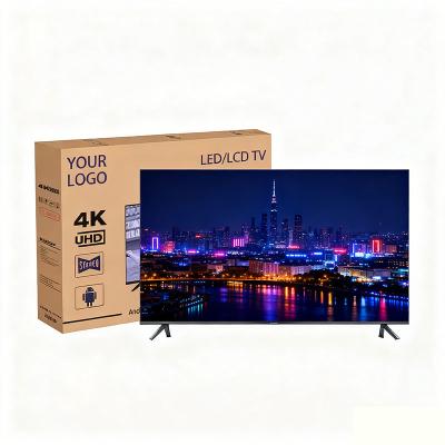 China Frameless Flat Screen LED TV Accept Custom Android TV Television 24inch Smart TV 32/40/43inch for sale
