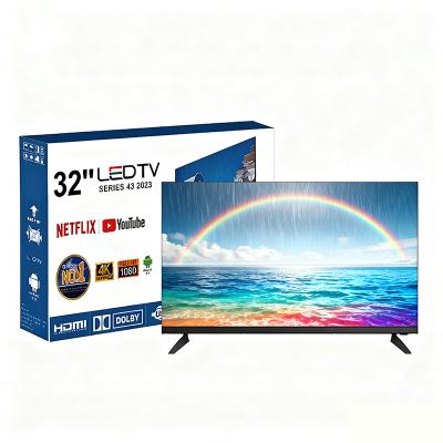 China Smart Led Tv Accept Custom Led 32 43 50 55 65 75 85 Inch 4k Android Smart DVB-T2S2 TV for sale
