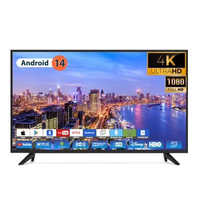 China 55 Inch Tempered Glass Panel Smart TV, HD Ready, Optical Anti-Blue Light Eye Protection for sale