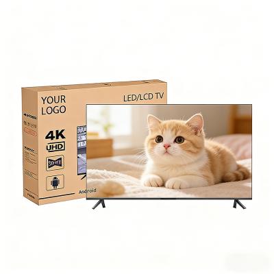 China Ultra Slim LED Flat TV with Wide Viewing Angle and Multiple HDMI Ports for sale