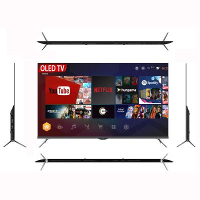 China 55 Inch 4K UHD OLED Smart Android TV with WiFi Bluetooth HDR Home Theater for sale