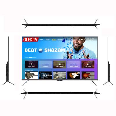 China 55 Inch 4K OLED Smart TV HDR WiFi Bluetooth Screen Mirroring Television for sale