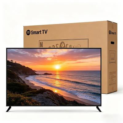 China Bulk Supply 55 65 Inch 4K UHD Smart TV with Smart OS Multi-Language for sale