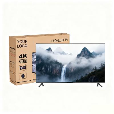 China Wholesale Zero Bezel 4K HDR Smart LED Television Android OS with DVB-T2 for Commercial Bulk Purchase for sale