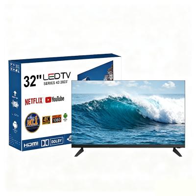 China Modern Living Room 55 Inch 4K Smart TV Ultra Clear 4K Resolution Thin Frame Voice Control LED Screen for sale