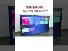 4K 43 55 65 75 100 polegadas UHD LED TV Smart Wifi Flat Screen TV HD OLED Smart