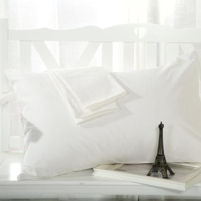 China 2 piece Cotton 600TC Hotel Pillowcases 19 Solid color pillow case Bedding 70x70cm 50x70 pillow cover for sale
