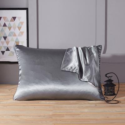 China Silk Pillowcase Mulberry Pillow Case without Zipper for Hair and Skin Hypoallergenic poszewki na poduszki 48x74cm for sale