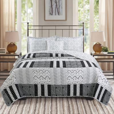 China American style Quilt Set 3pcs air conditioner summer Quilt Cotton Quilted Bedspread summer Blanket coverlet set for sale