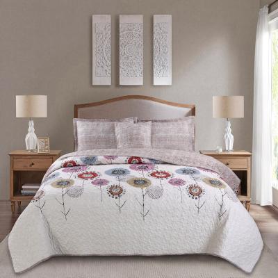 China American style Quilt Set 3pcs air conditioner summer Quilt Cotton Quilted Bedspread summer Blanket coverlet set for sale